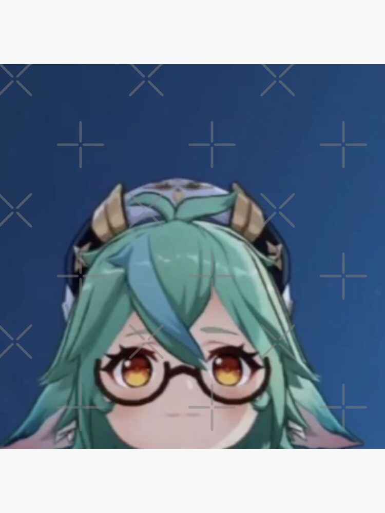 "Sucrose genshin impact cute" Metal Print by yuennbunn | Redbubble