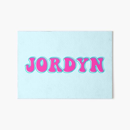 "JORDYN Cute Name Design JORDYN - Kawaii JORDYN Name" Art Board Print ...