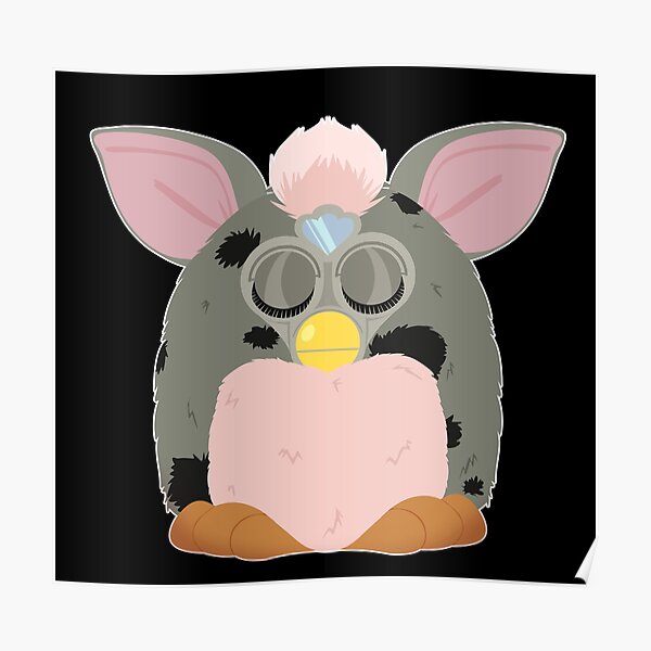 "Furby Rest" Poster for Sale by Sparkcepts | Redbubble