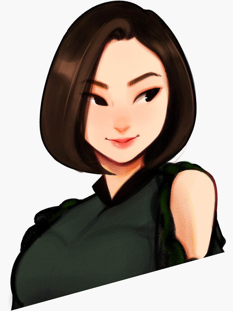 "Cho Haseul" Sticker by AmostheFanboy15 | Redbubble