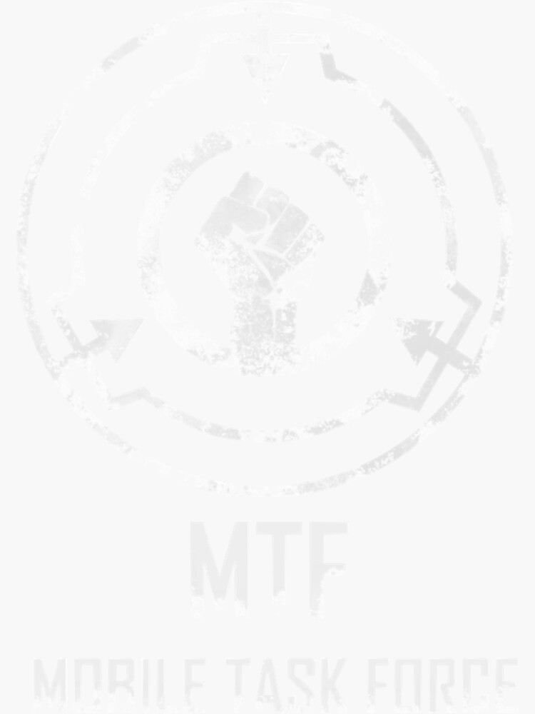 "SCP Foundation Moblie Task Force (MTF) Essential" Sticker for Sale by ...
