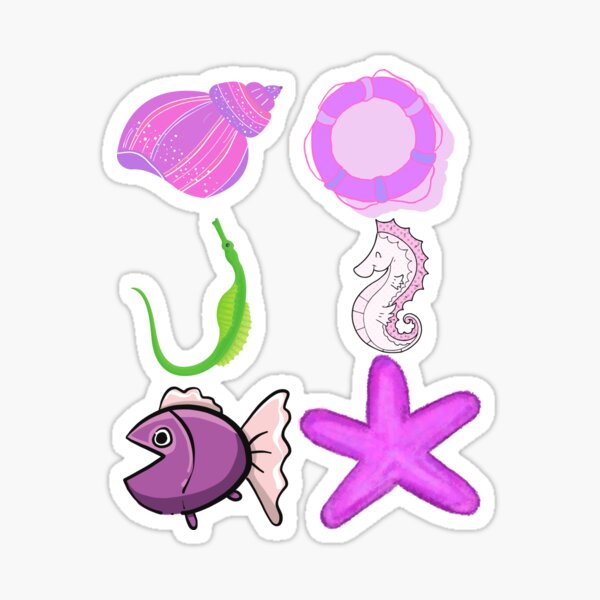 "cute deep sea creatures" Sticker for Sale by Hinny8 | Redbubble
