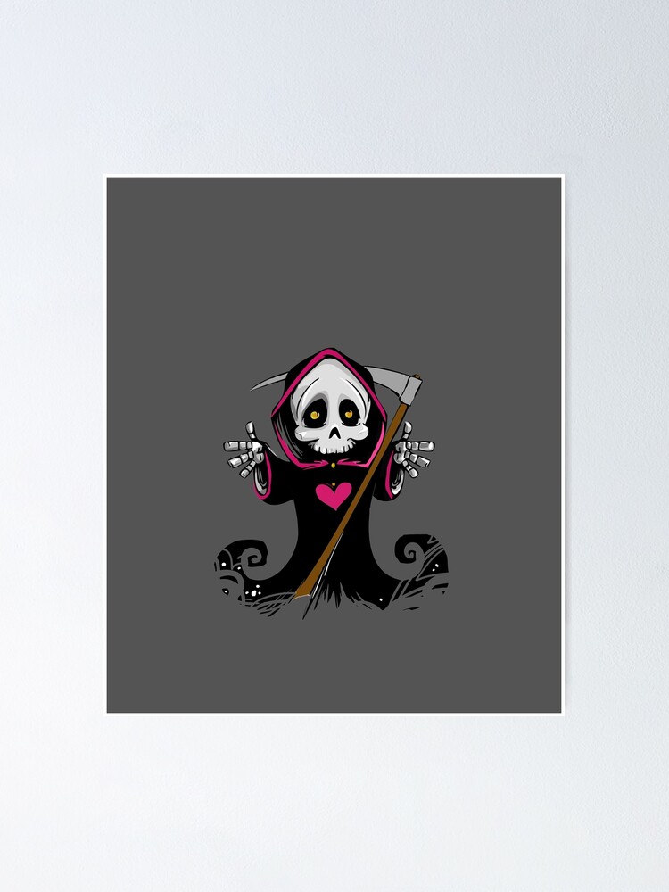 "Grim Reaper Hugs" Poster for Sale by Jerme65 | Redbubble