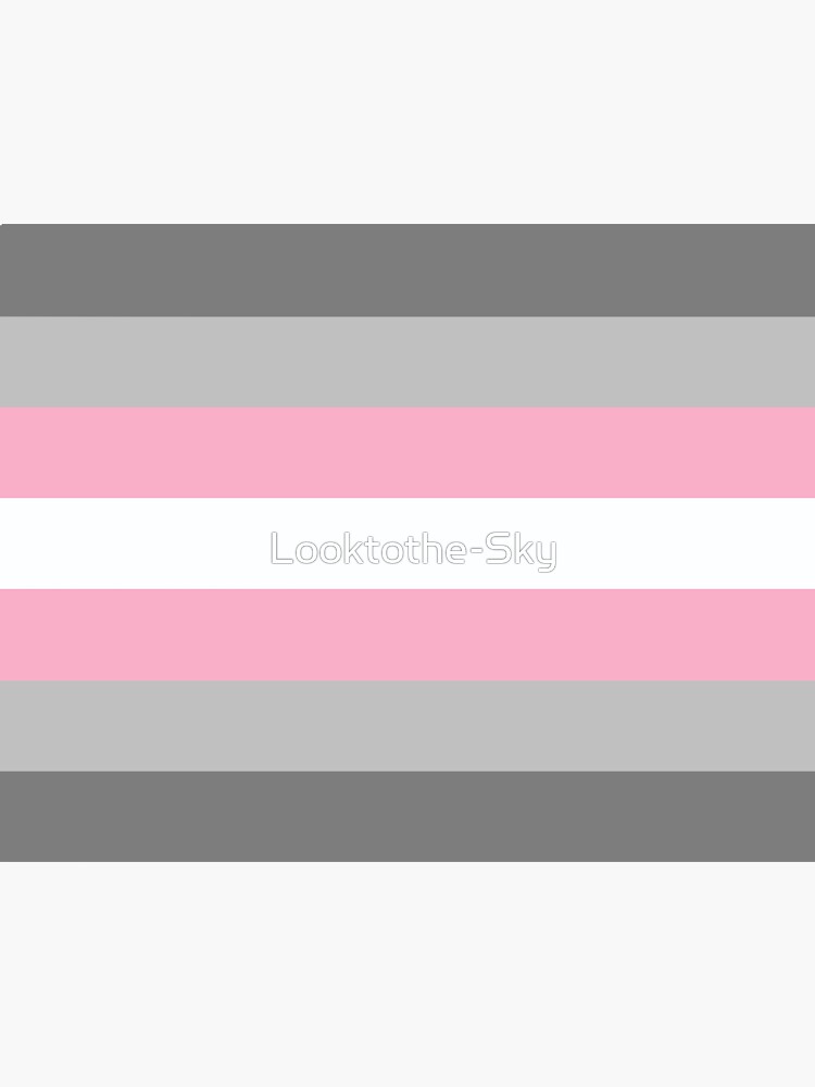 "Demi girl pride flag" Sticker for Sale by Looktothe-Sky | Redbubble