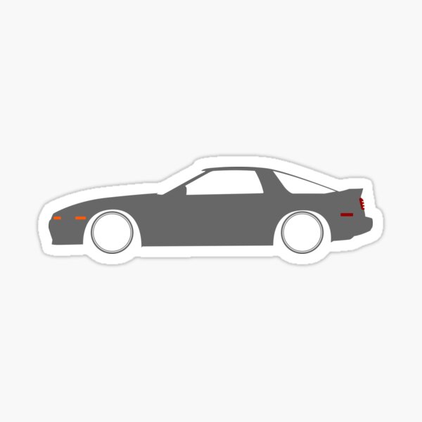 "MK3 Supra, Toyota Supra 1JZ Silhouette JDM-Sportwagen" Sticker von ...