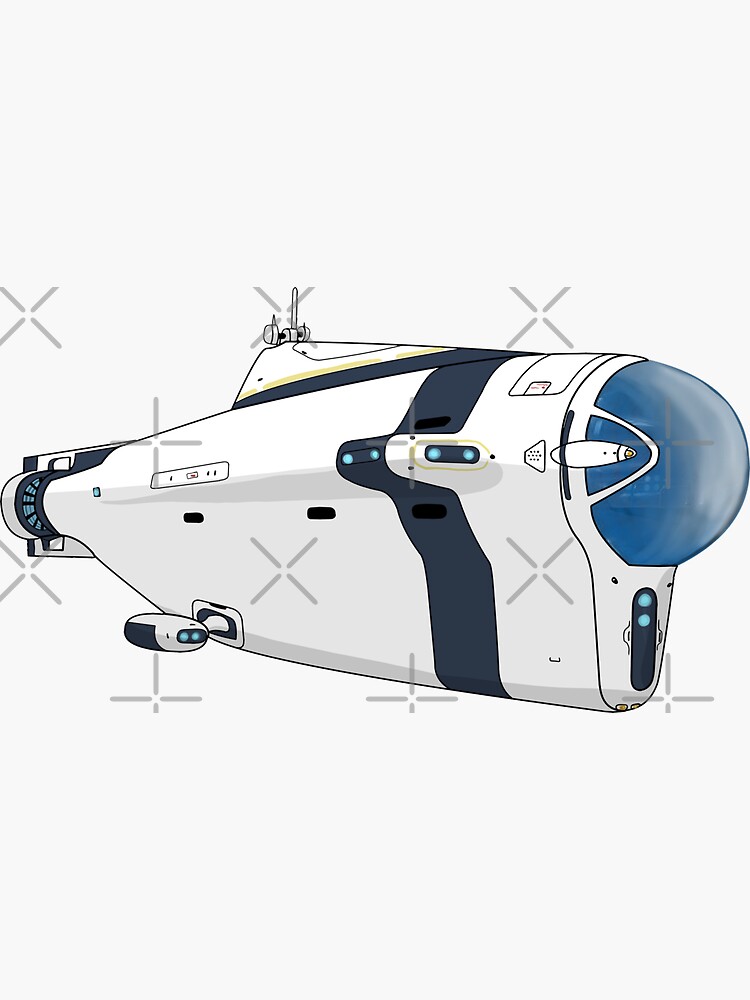 "Subnautica Cyclops" Sticker for Sale by Adzyy | Redbubble
