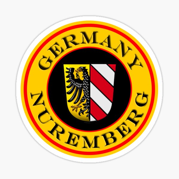 "Germany Nuremberg Coat of Arms - Passport Stamps Collection" Sticker ...
