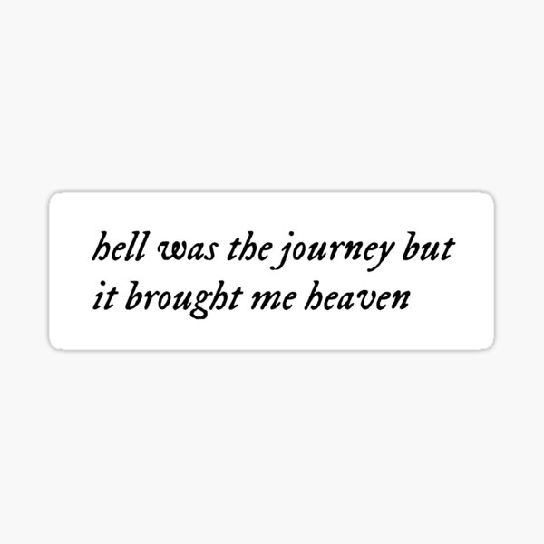 Taylor Swift Lyrics Sticker For Sale By Fionaharry Redbubble