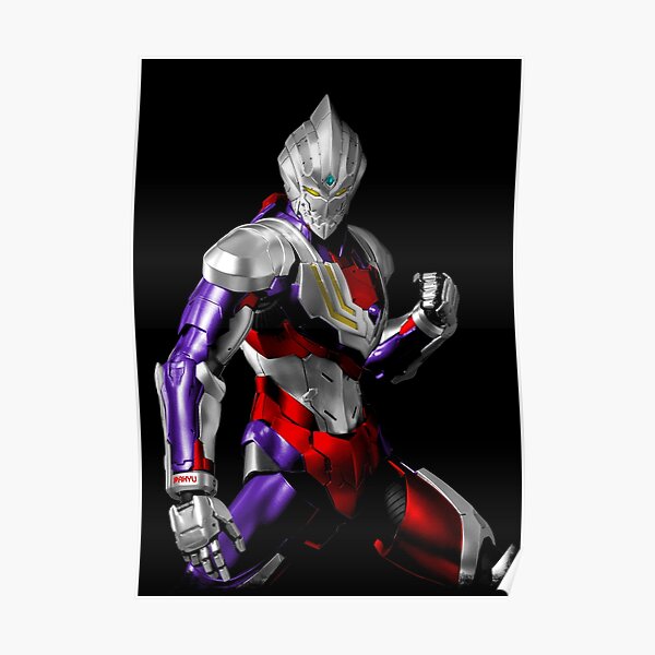 "Ultraman Tiga Suit" Poster for Sale by pakyupashion | Redbubble