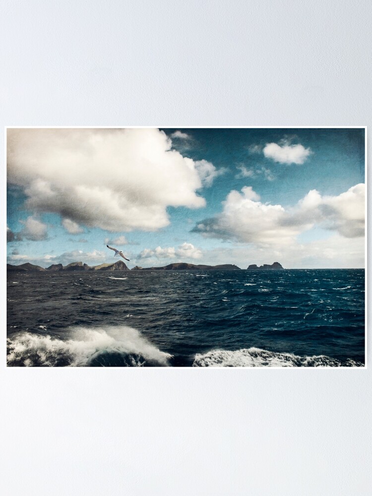 "Deep Blue Atlantic Ocean" Poster for Sale by DyrkWyst | Redbubble