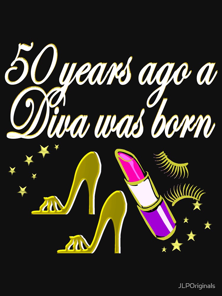 Gorgeous Gold Fabulous 50th Birthday T Shirt For Sale By Jlporiginals