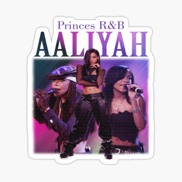 "Aaliyah" Sticker for Sale by TimothyNielsen | Redbubble