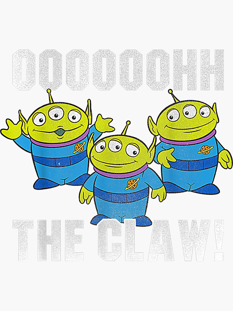 "Alien The Claw Distressed" Sticker by Represent293 | Redbubble