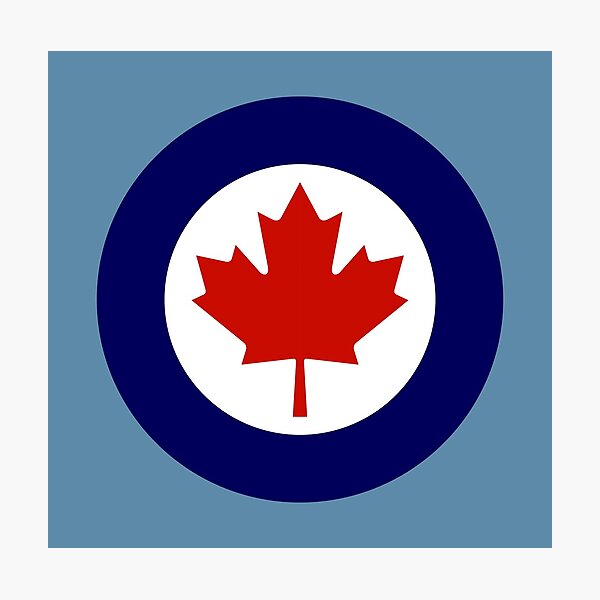 Lámina fotográfica «Royal Canadian Air Force - Roundel» de ...