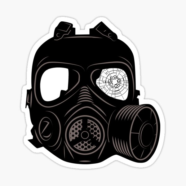 "Gas msk" Sticker for Sale by IrfaanGajraj | Redbubble