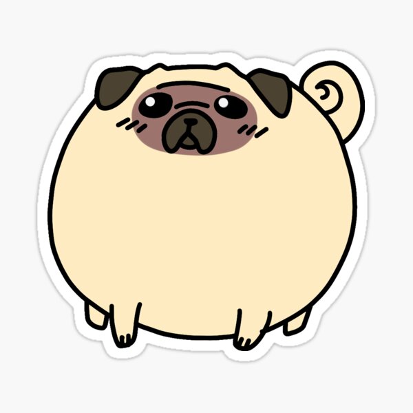 Pug Cartoon Gifts & Merchandise | Redbubble