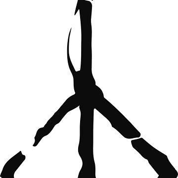 "Hunter mark" Sticker for Sale by solidmega | Redbubble