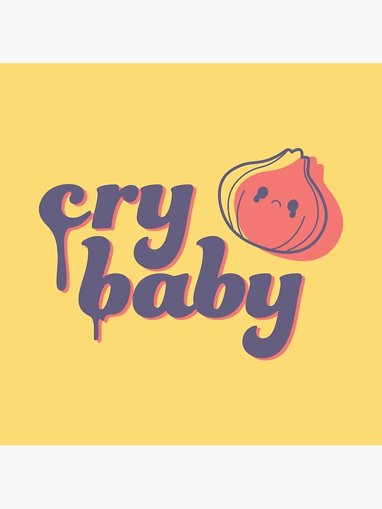 "CRY BABY - logo" Poster for Sale by sophiakzi | Redbubble