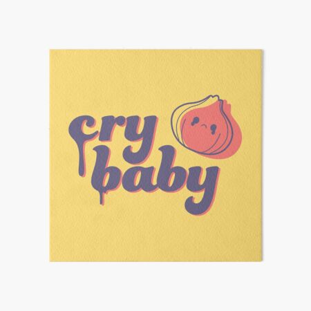 "CRY BABY - logo" Art Board Print by sophiakzi | Redbubble