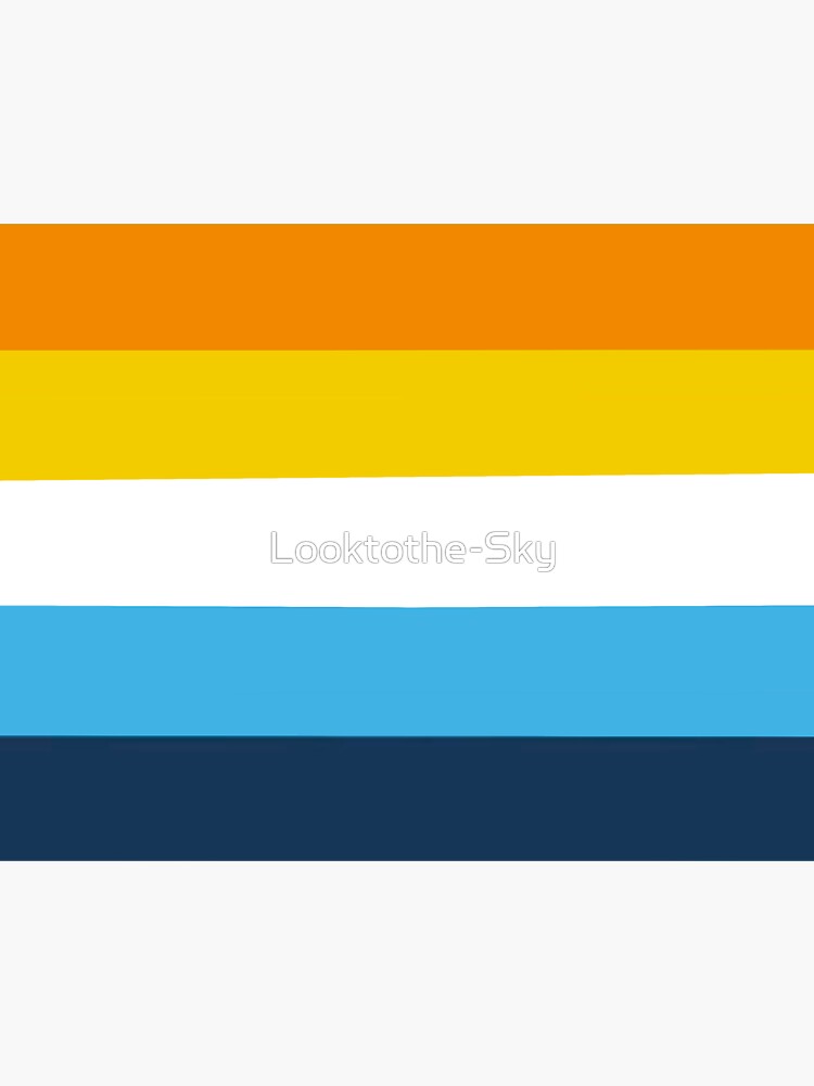"AroAce pride flag" Sticker for Sale by Looktothe-Sky | Redbubble