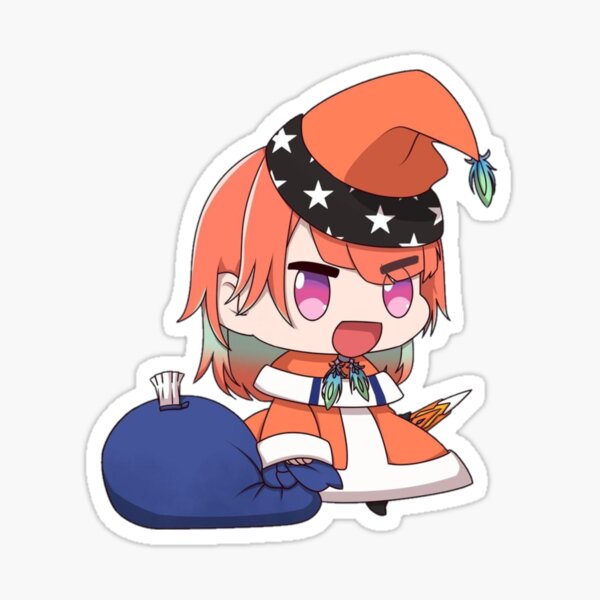 "Padoru || Kiara " Sticker for Sale by AszaAri | Redbubble