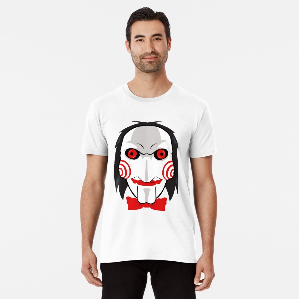 "JIGSAW Saw T-Shirt" Sticker for Sale by StillTheDoc22 | Redbubble