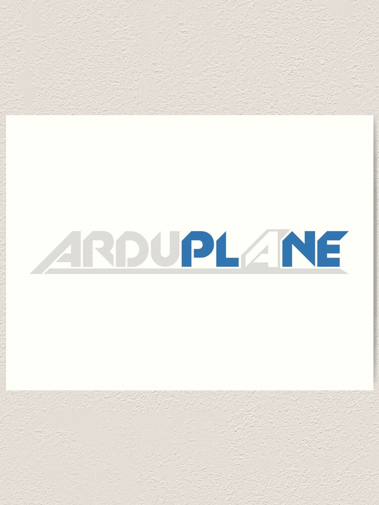 Arduplane Logo Art Print For Sale By Ardupilot Redbubble 