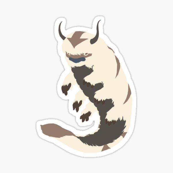 "Appa - Vector" Sticker by Willaimee | Redbubble
