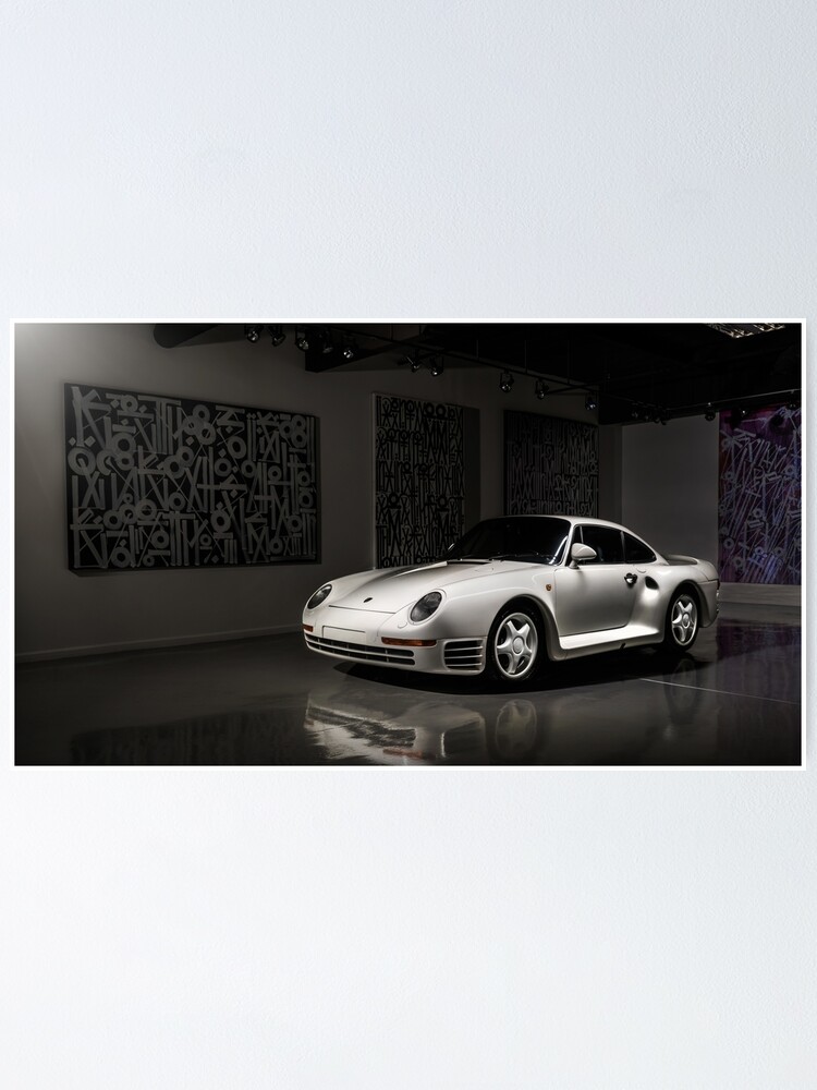 "Porsche 959" Poster for Sale by GrubbsPhoto | Redbubble