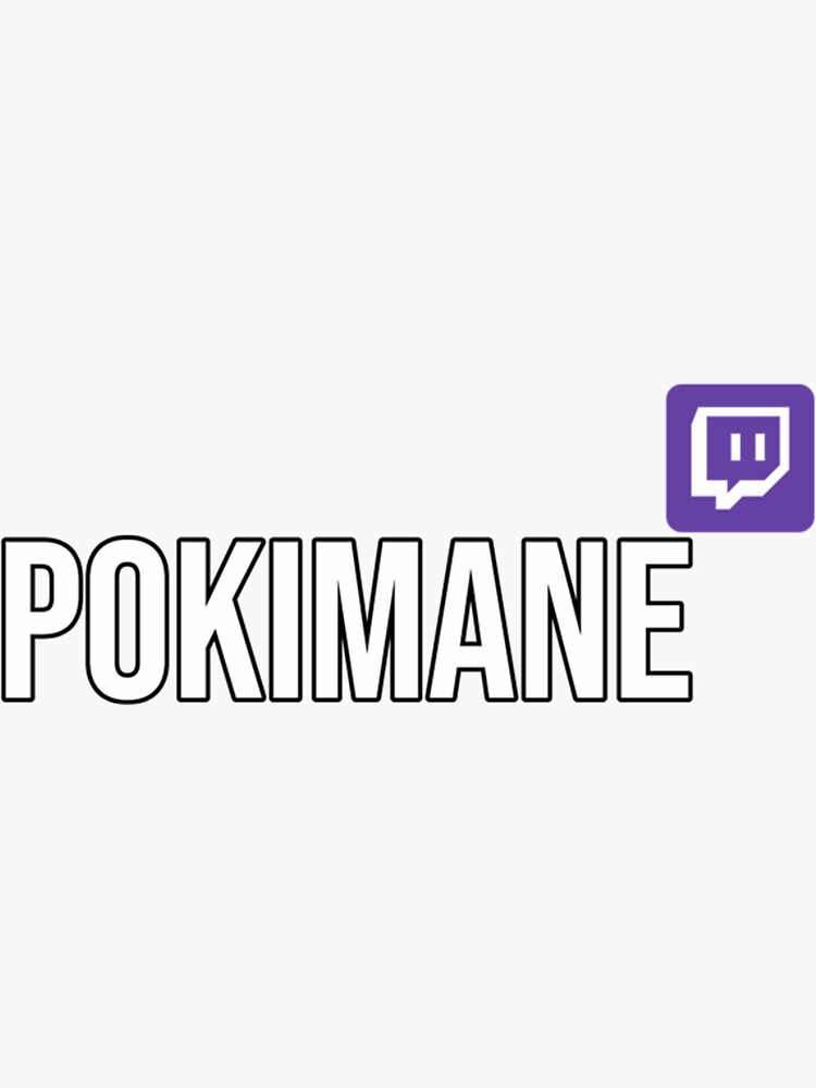 "Pokimane Twitch| Perfect Gift" Sticker for Sale by lauriloise | Redbubble
