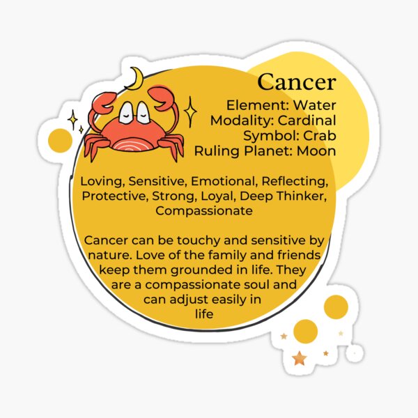 "Cancer Personality Traits - Cancer Horoscope, Zodiac Sign Loving ...