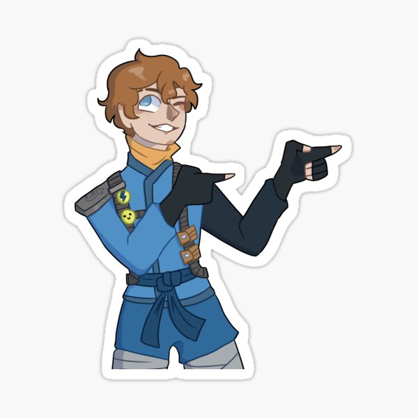 "Jay" Sticker by Grasboompje | Redbubble