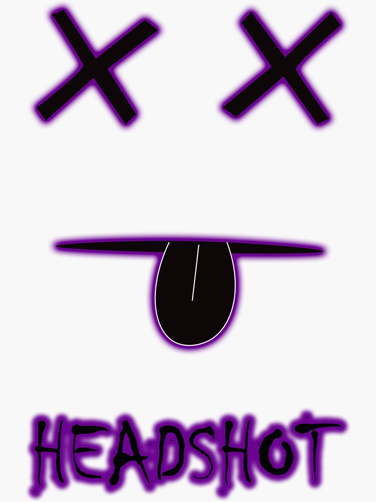 "X Face " Sticker for Sale by IrfaanGajraj | Redbubble