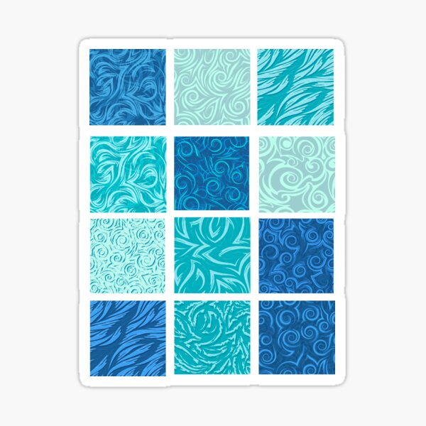 "Azure" Sticker for Sale by SRAEmpire | Redbubble