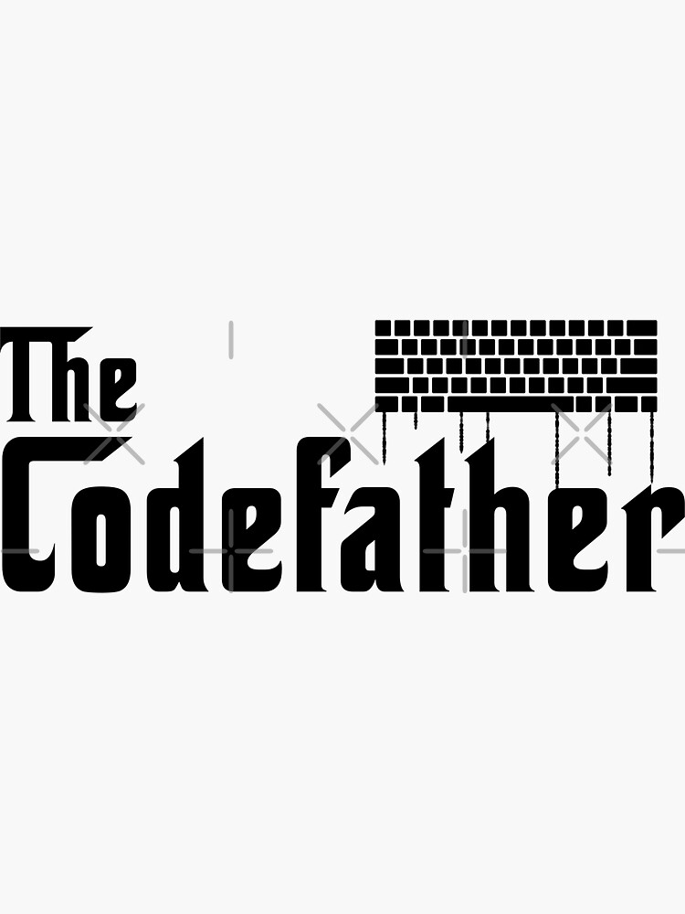 The Codefather Funny Coding T Cool Programming Or Funny Coding T And Nerd Ts