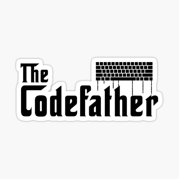 The Codefather Funny Coding T Cool Programming Or Funny Coding T And Nerd Ts