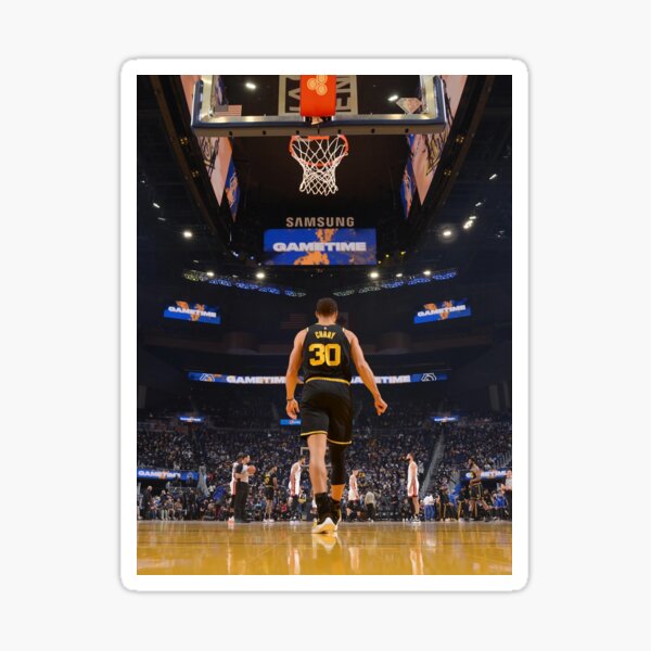 "Stephen Curry 30 The GOAT" Sticker for Sale by RobertKingART | Redbubble