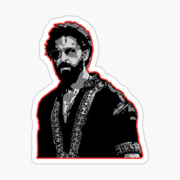 "hrithik roshan" Sticker for Sale by VenkatEsan94 | Redbubble