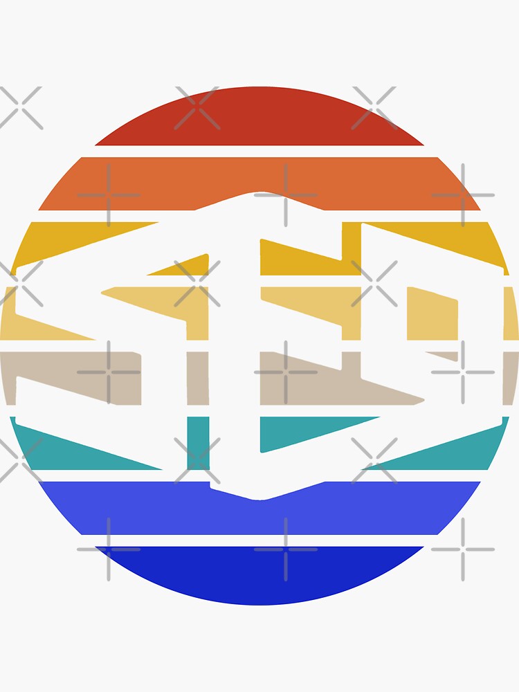 "SF9 Logo Vintage" Sticker for Sale by hallyupunch | Redbubble