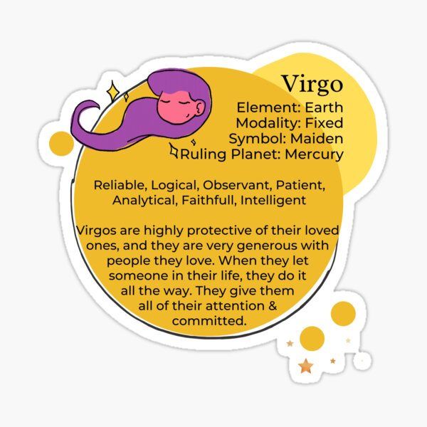 "Virgo Personality Traits - Virgo Horoscope, Zodiac Sign Logical ...