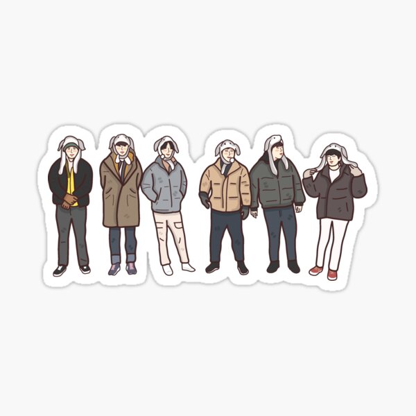 "2 Days 1 Night Season 4" Sticker for Sale by hibuttery | Redbubble