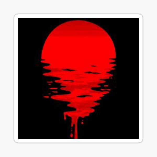 "sundrop and moondrop.red Moon. Moondrop.red light" Sticker by ...