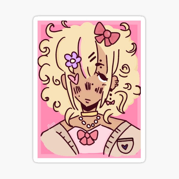 "lovely hime gyaru" Sticker for Sale by rib-bon | Redbubble