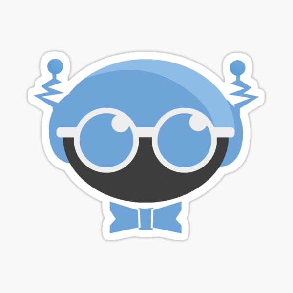 "Robo Blue Boy" Sticker for Sale by yurriya | Redbubble
