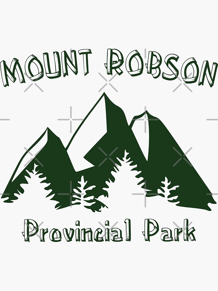 "Mount Robson Provincial Park" Sticker by esskay | Redbubble