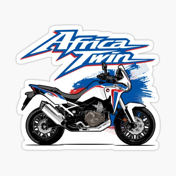 "Africa Twin" Sticker for Sale by Tlozic | Redbubble