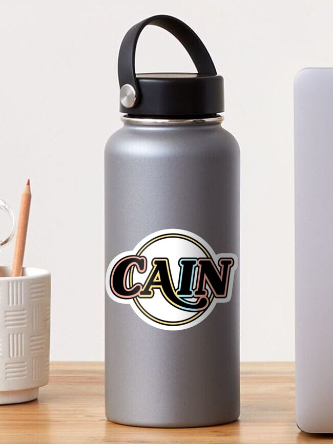 "cain the band" Sticker for Sale by beckafierstine | Redbubble