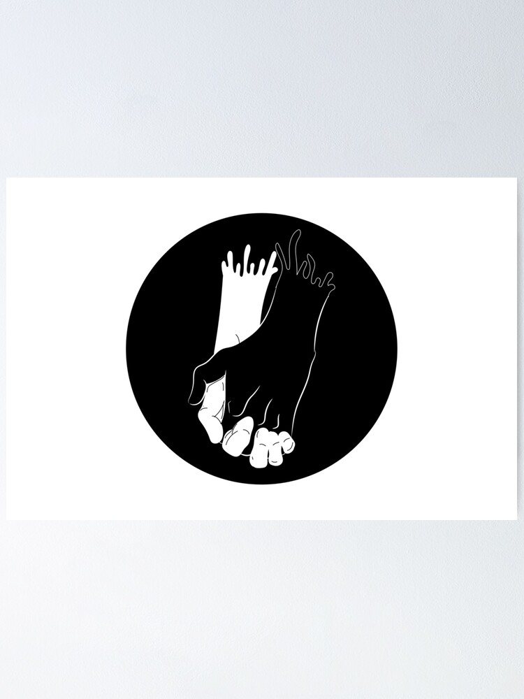 "BLM - Holding hands together" Poster for Sale by creativedots | Redbubble