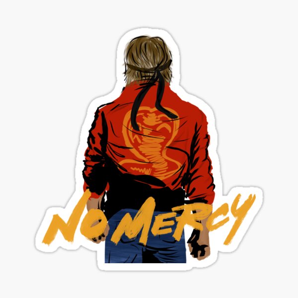 "Cobra Kai: NO MERCY" Sticker for Sale by DorisNgoma | Redbubble
