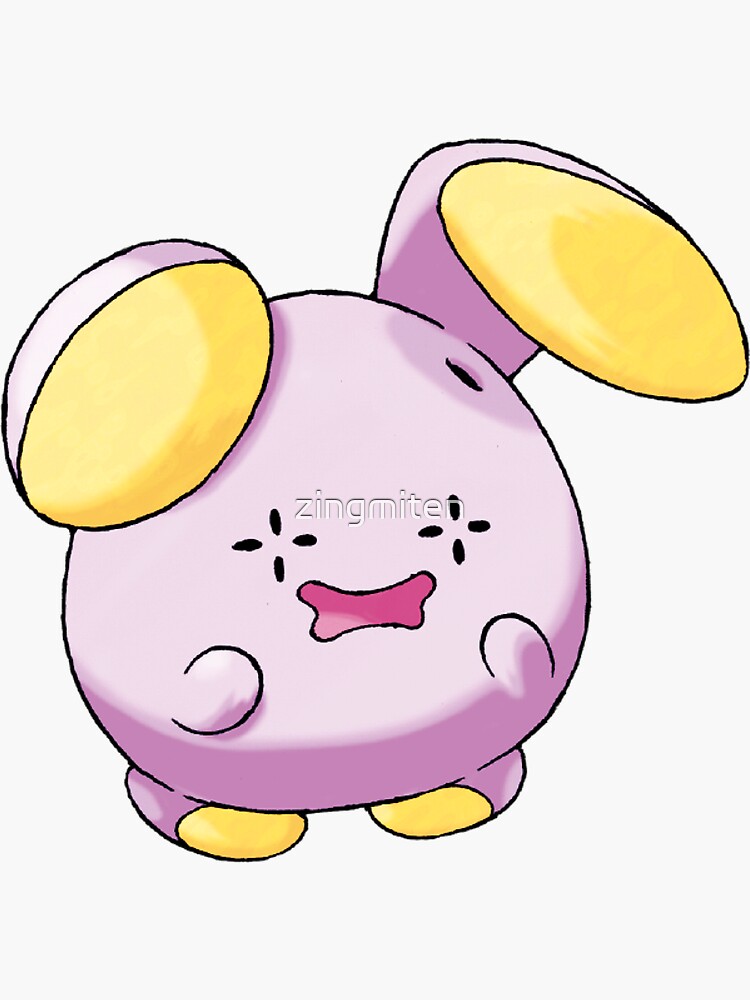 "Whismur" Sticker for Sale by zingmiten | Redbubble